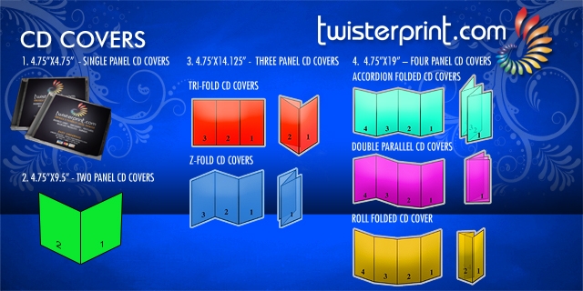 CD Covers Printing | Twisterprint