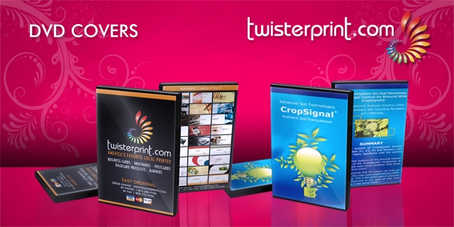 DVD Covers Printing in Visalia | Twisterprint